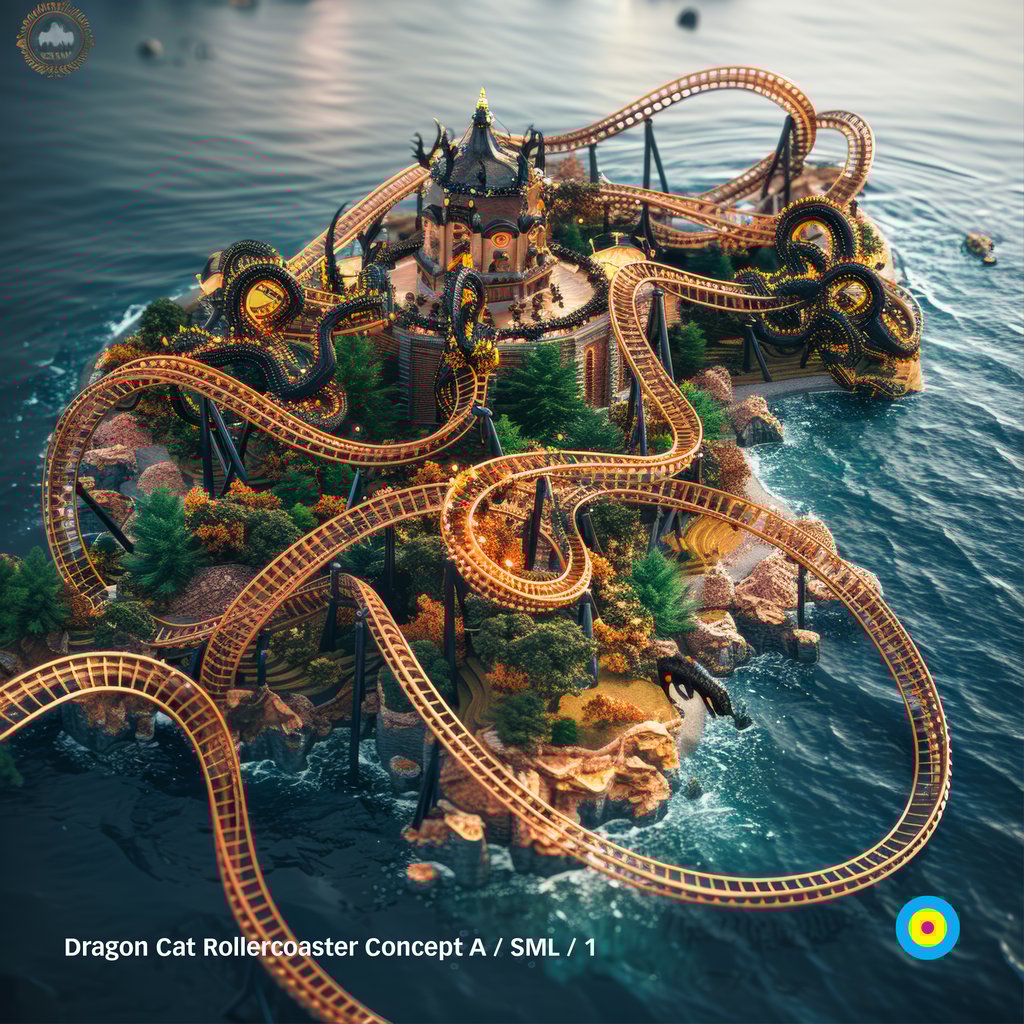 SML Dragon Cat Rollercoaster A | See-ming Lee (SML 李思明)